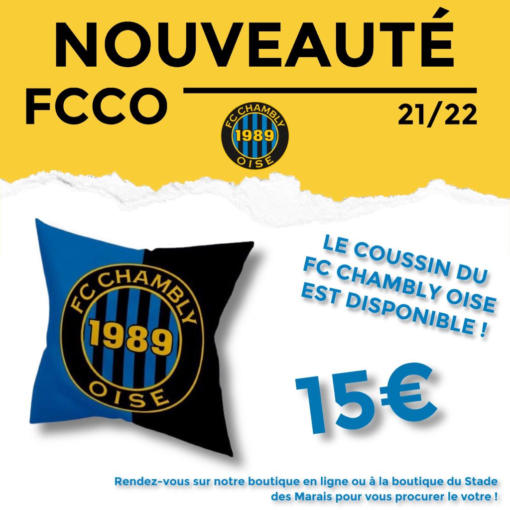 Boutique officielle du FC Chambly Oise – Un club, une famille, une ambition